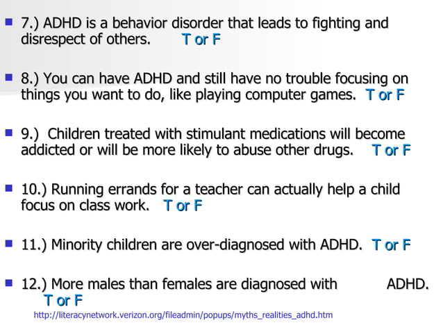 Powerpoint ADHD by Diane | PPT