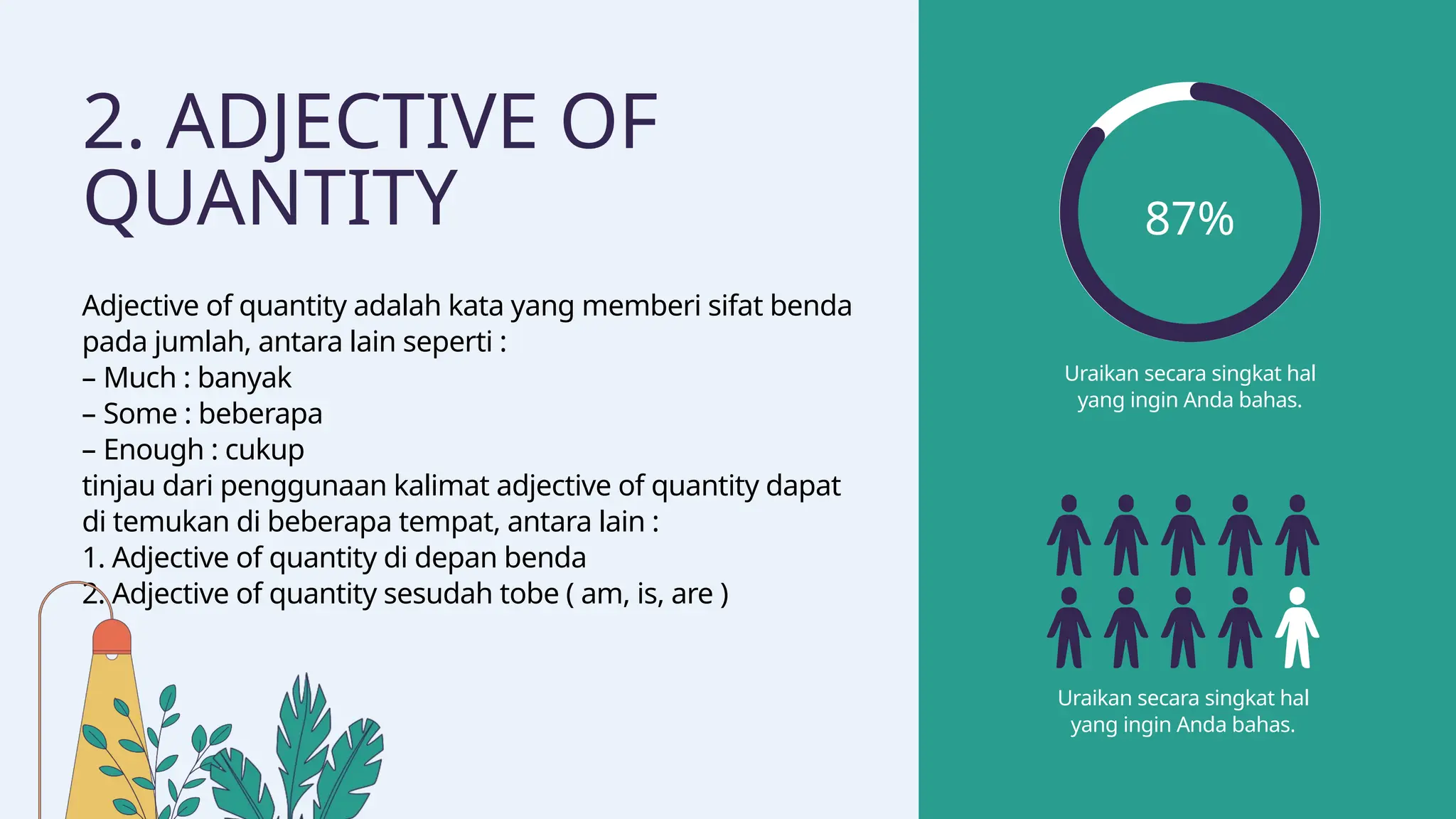 ENglish edu for adjectives in Indonesia great | PPTX