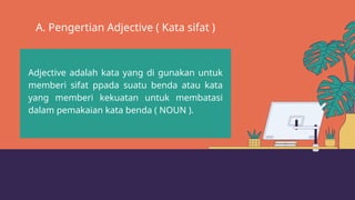 ENglish edu for adjectives in Indonesia great | PPTX