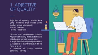 ENglish edu for adjectives in Indonesia great | PPTX