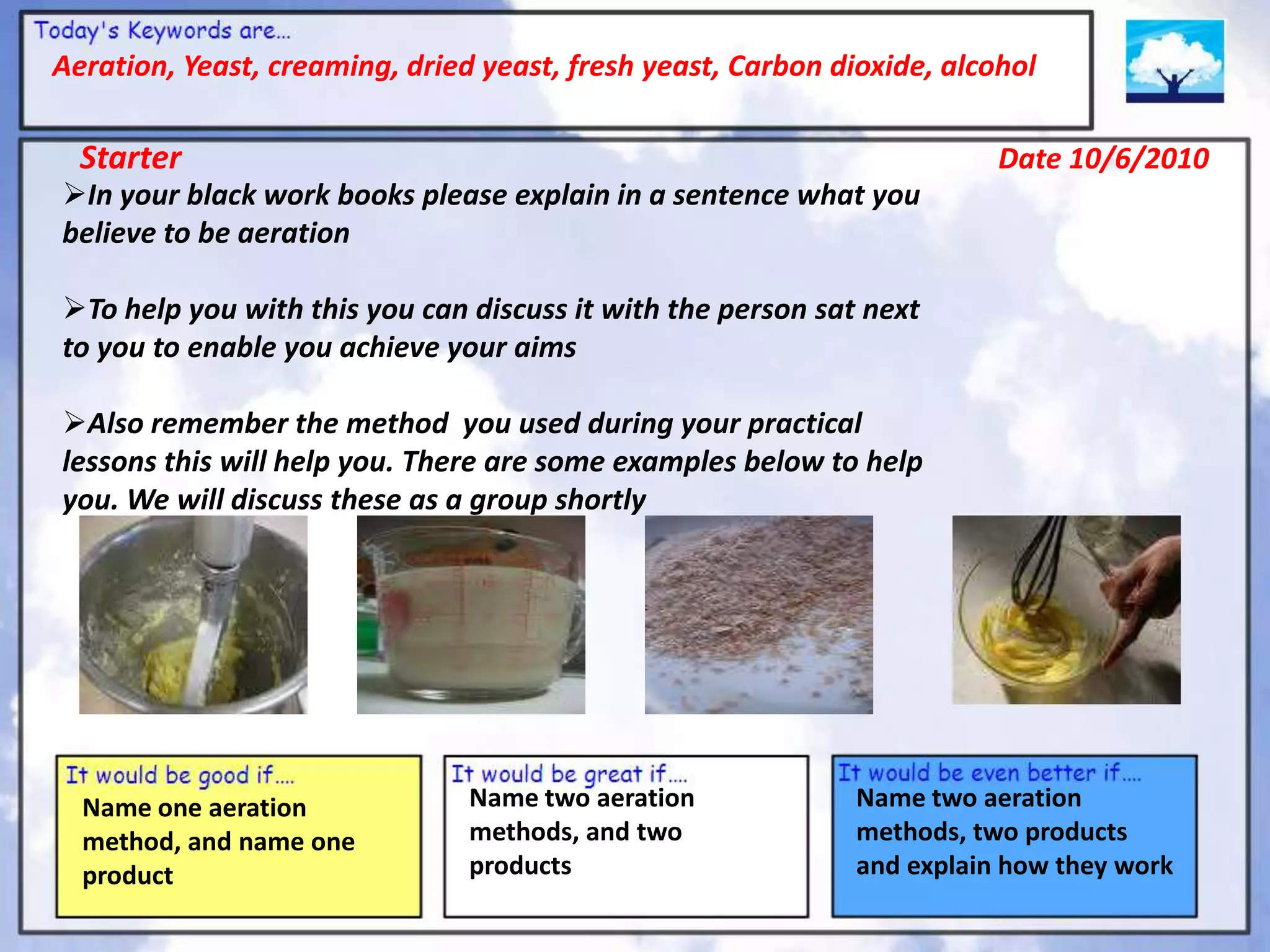 Power point aeration y9 | PPTX