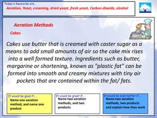 Power point aeration y9 | PPTX | Chemistry | Science