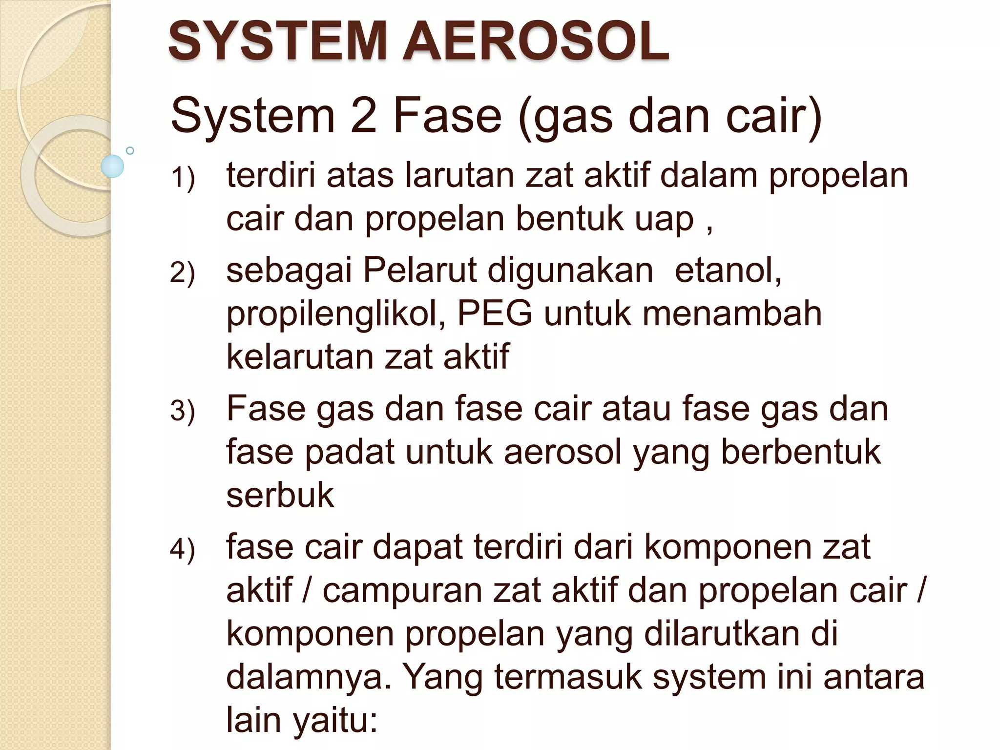Powerpoint aerosol | PPTX