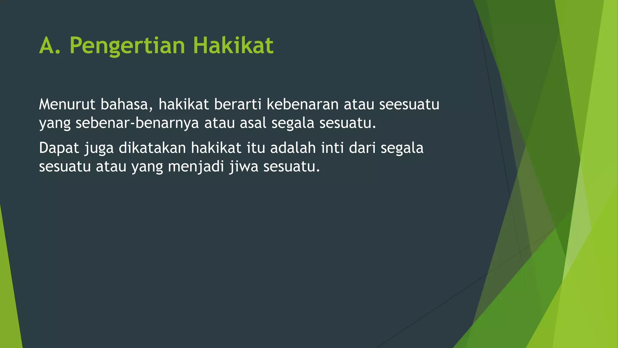 hakikat manusia dalam pandangan islam | PPTX