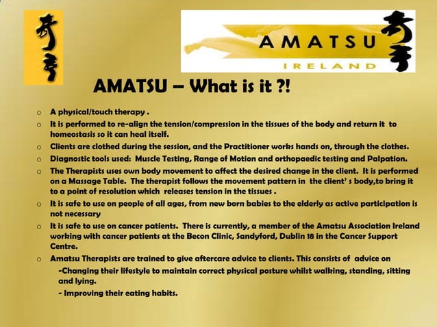 Amatsu Presentaton | PPT