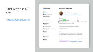 PowerPoint and Airtable Integration | PPTX