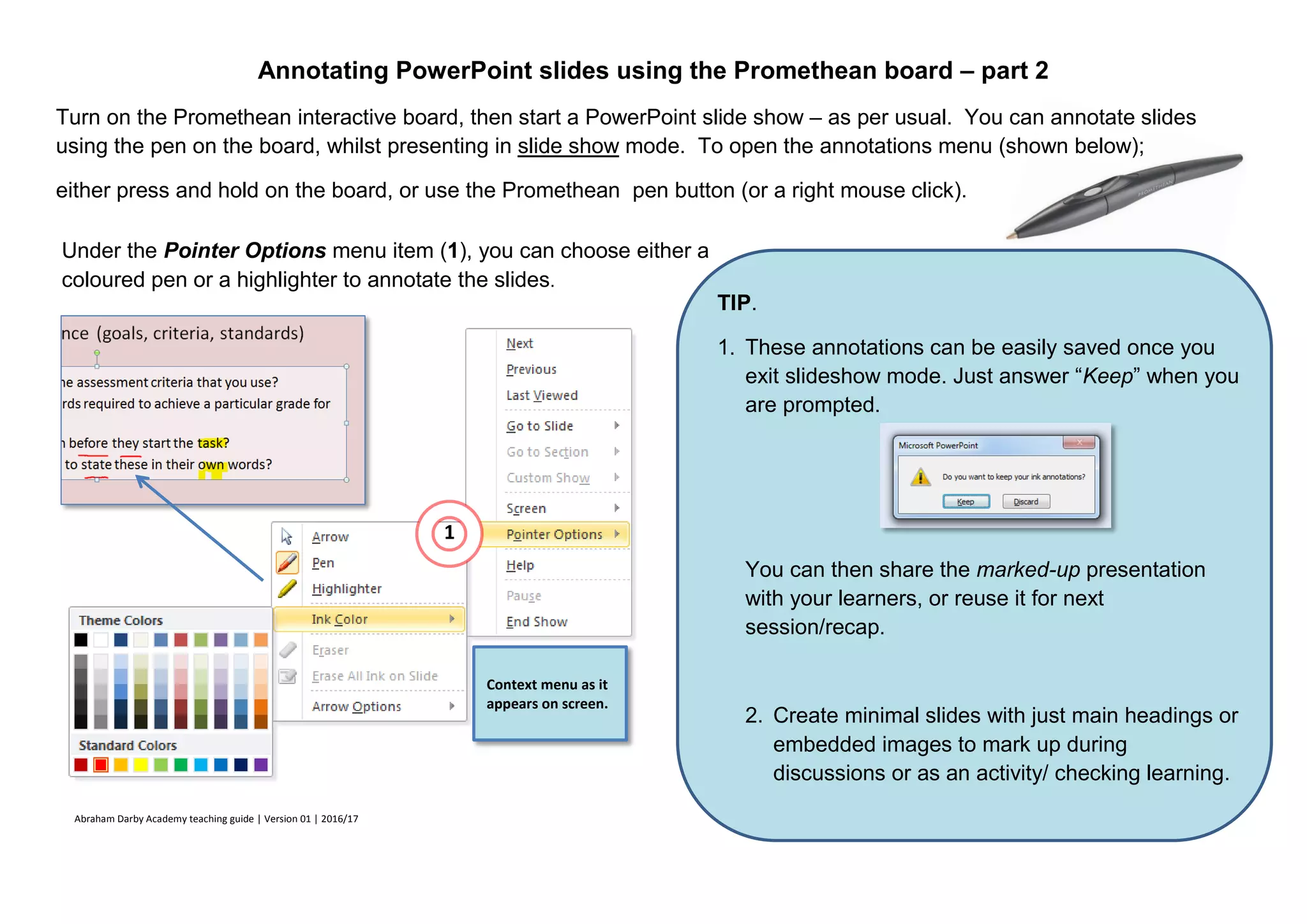 Powerpoint and promethean board | PDF