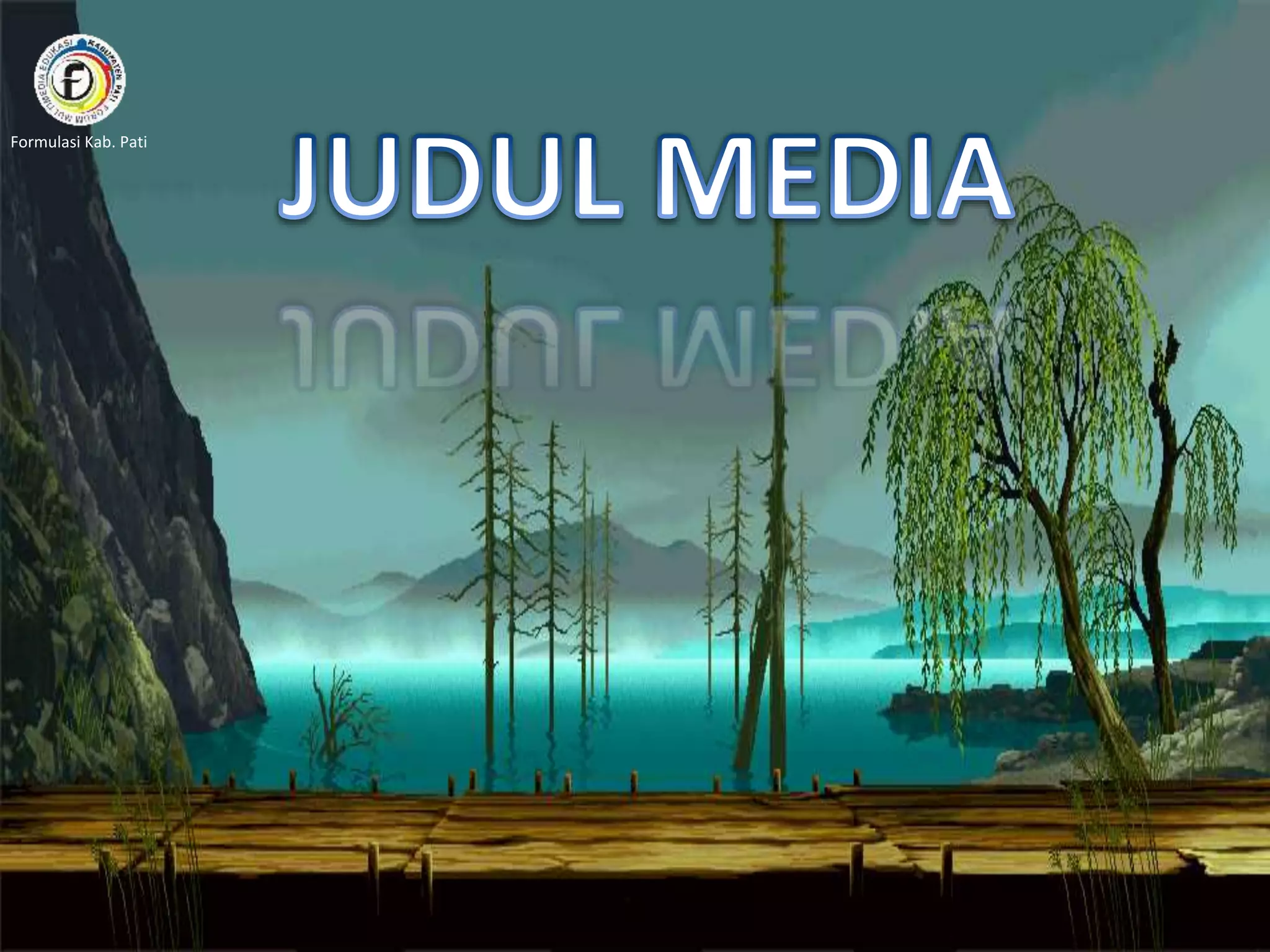 Power point animasi suasana desa 04 | POTX