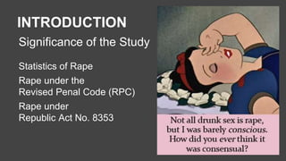 Power point anti rape law | PPTX