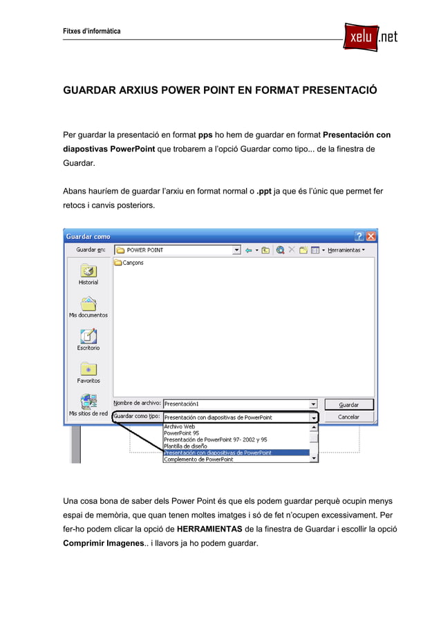 Powerpoint apunts basics | PDF