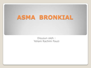 Power point asma bronkial | PPTX