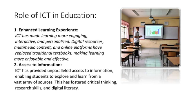 Role of ICT in 21st Century Education and it's challenges | PPTX ...