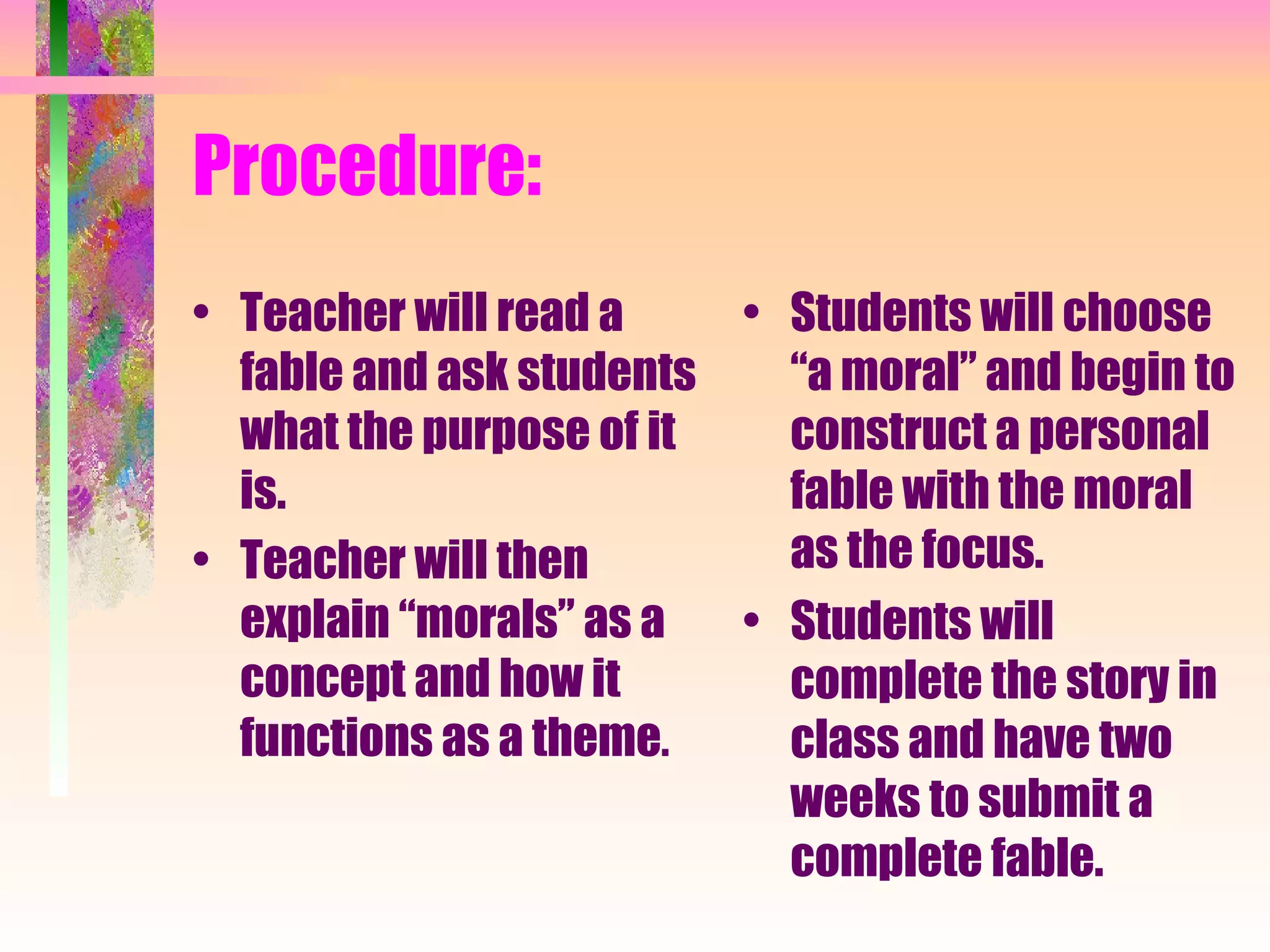 Powerpoint Assignment Example | PPT