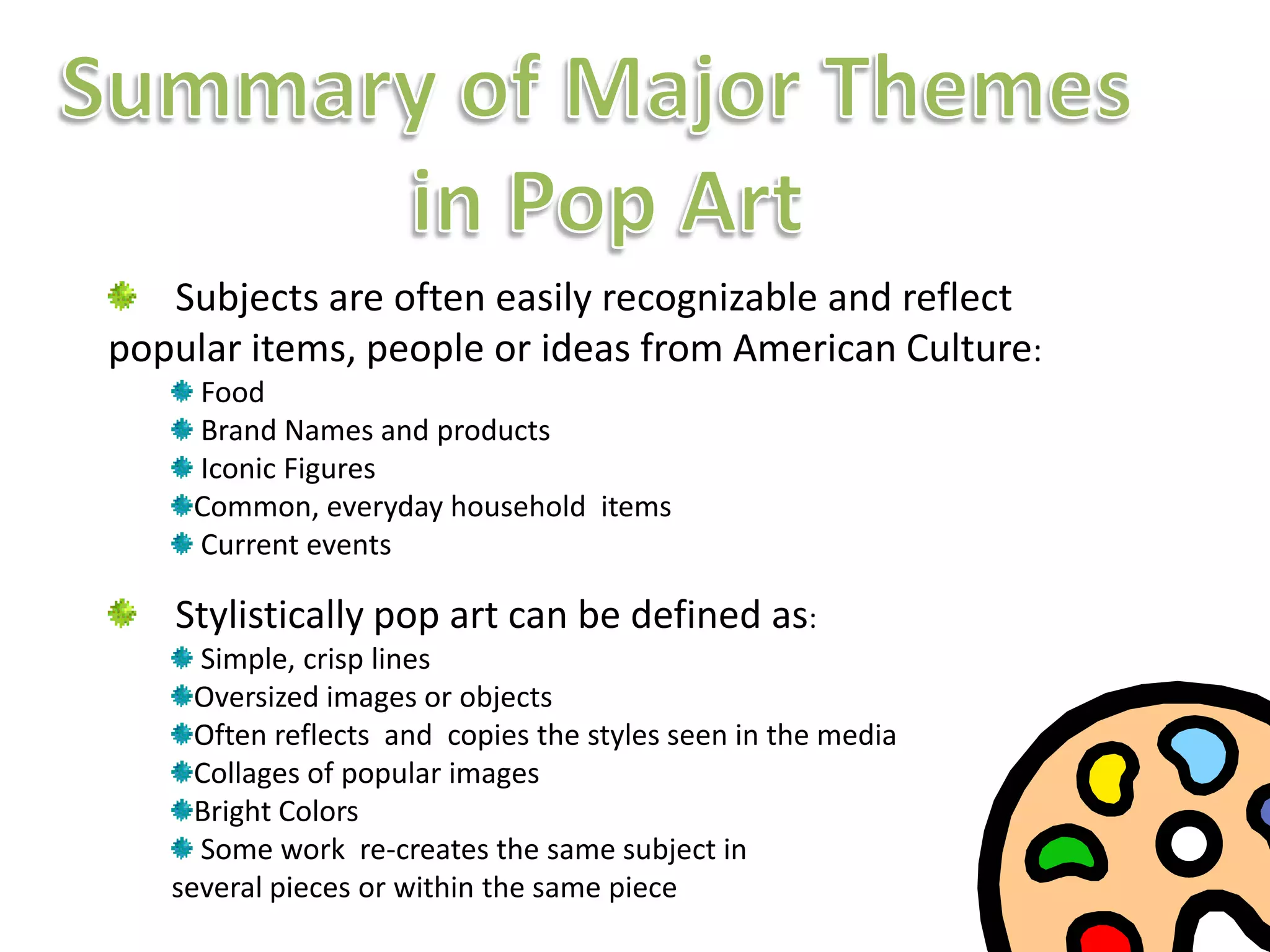A Lesson in Pop Art | PPTX