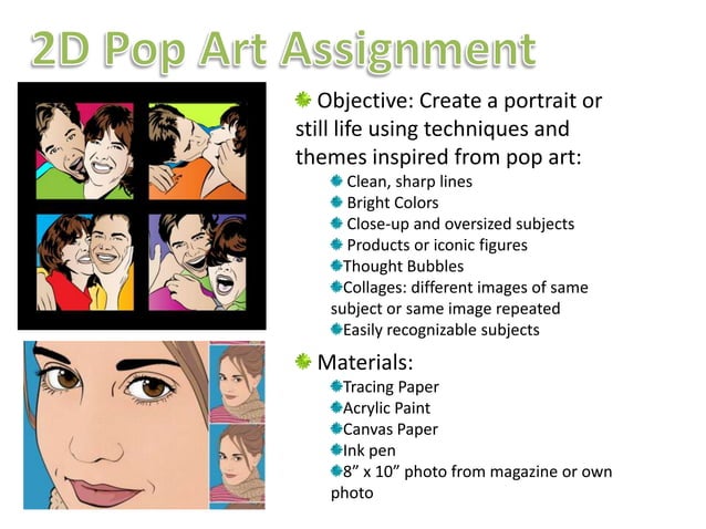 A Lesson in Pop Art | PPT