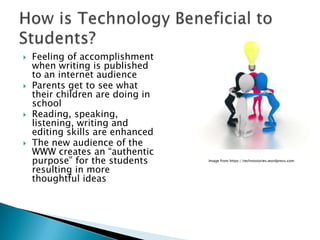 Benefits of Technology Integration into the English Classroom | PPTX ...