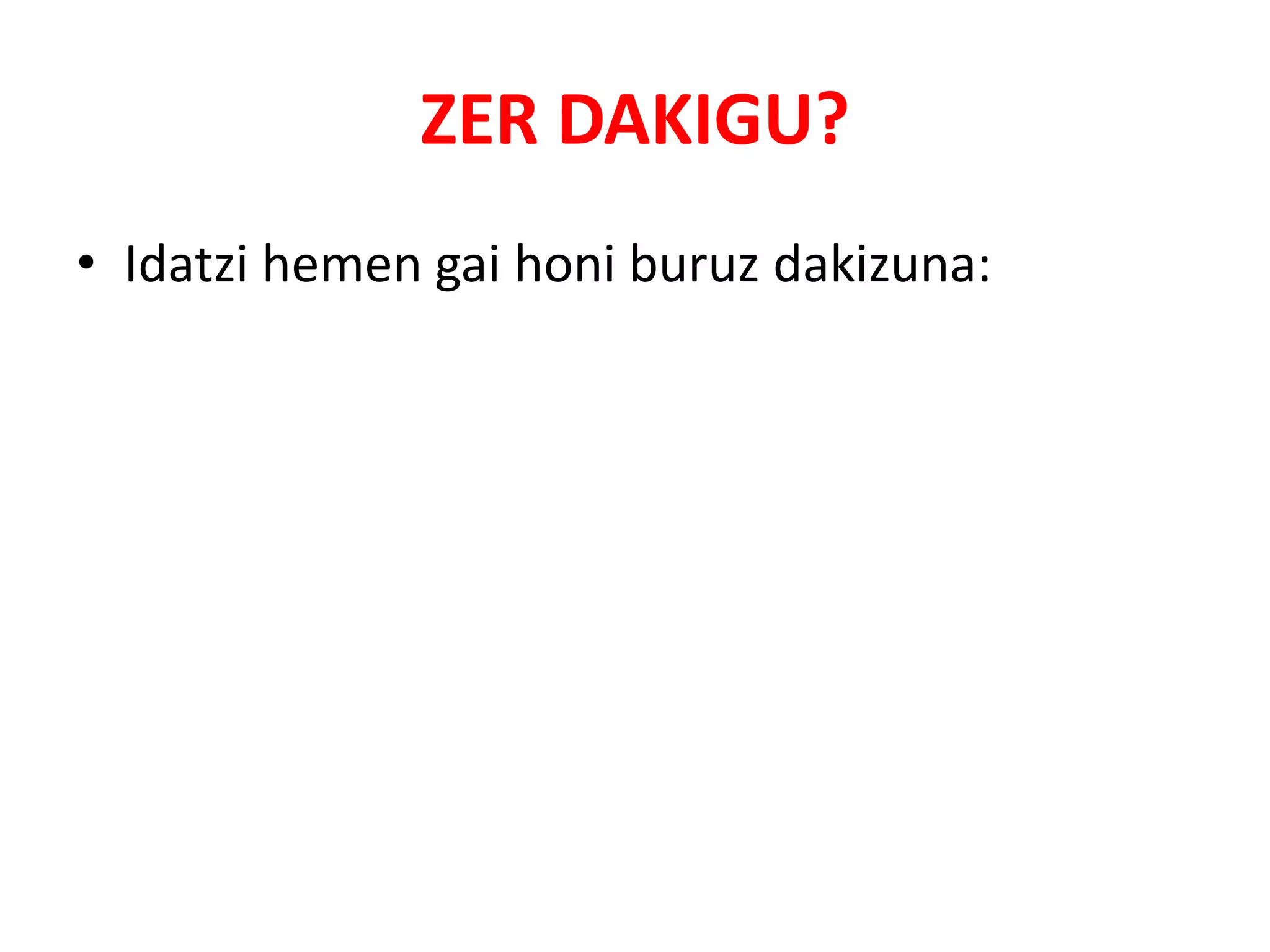 Power point aurkezpena | PPTX