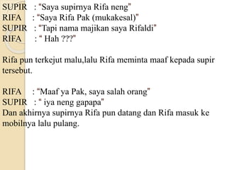 Power point bahasa indonesia (anekdot) | PPTX