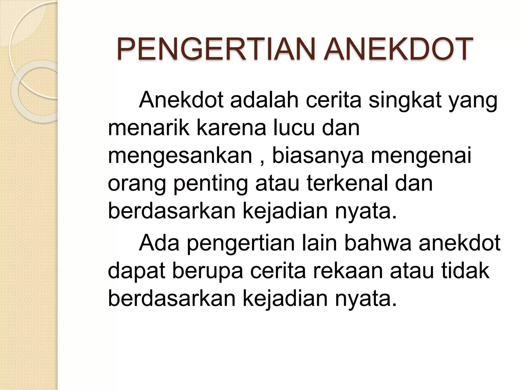 Power point bahasa indonesiaot anekd | PPTX
