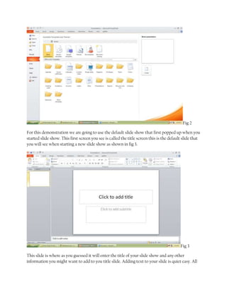 Power Point Basic | PDF