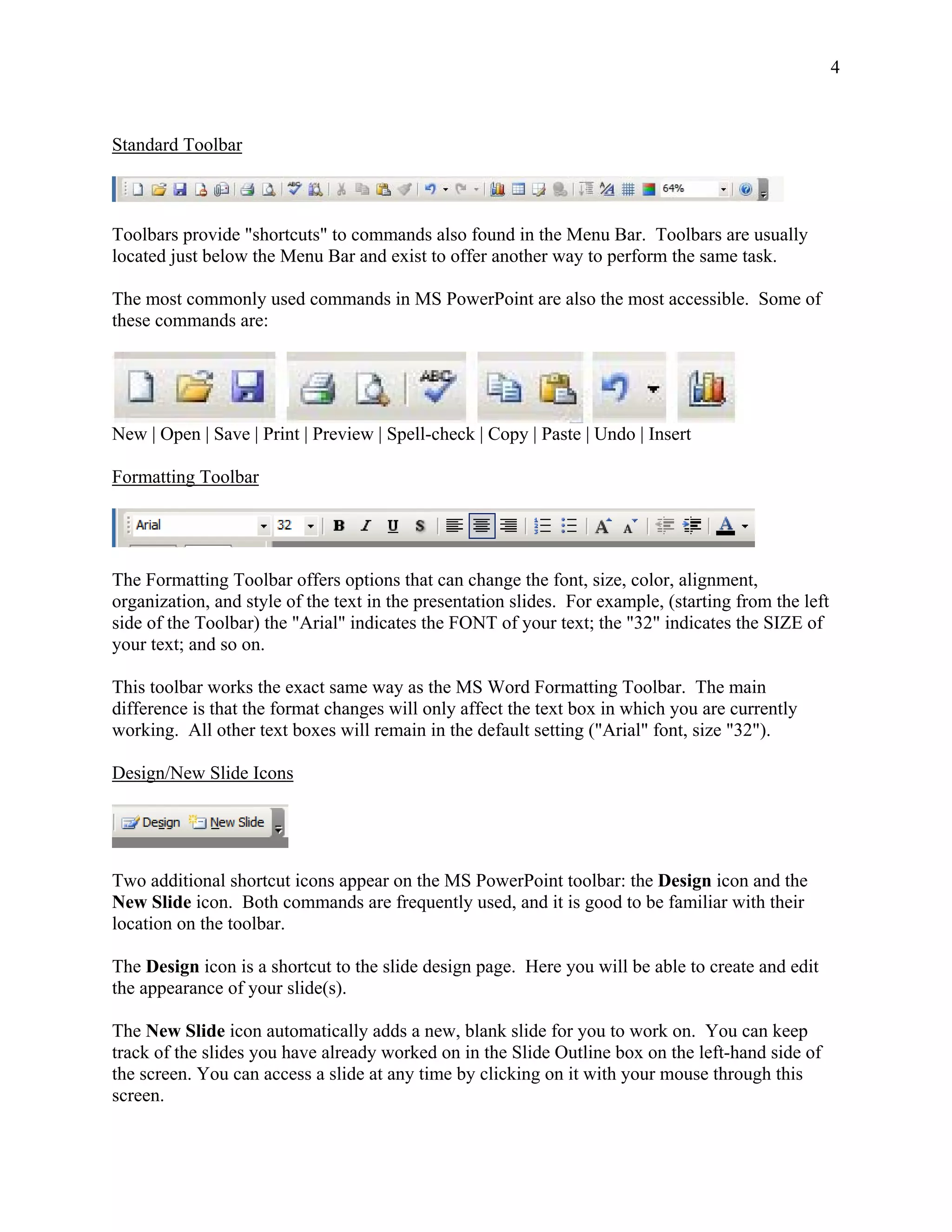 Powerpoint basics | PDF