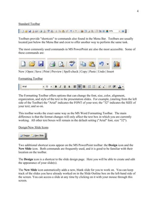 Powerpoint basics | PDF