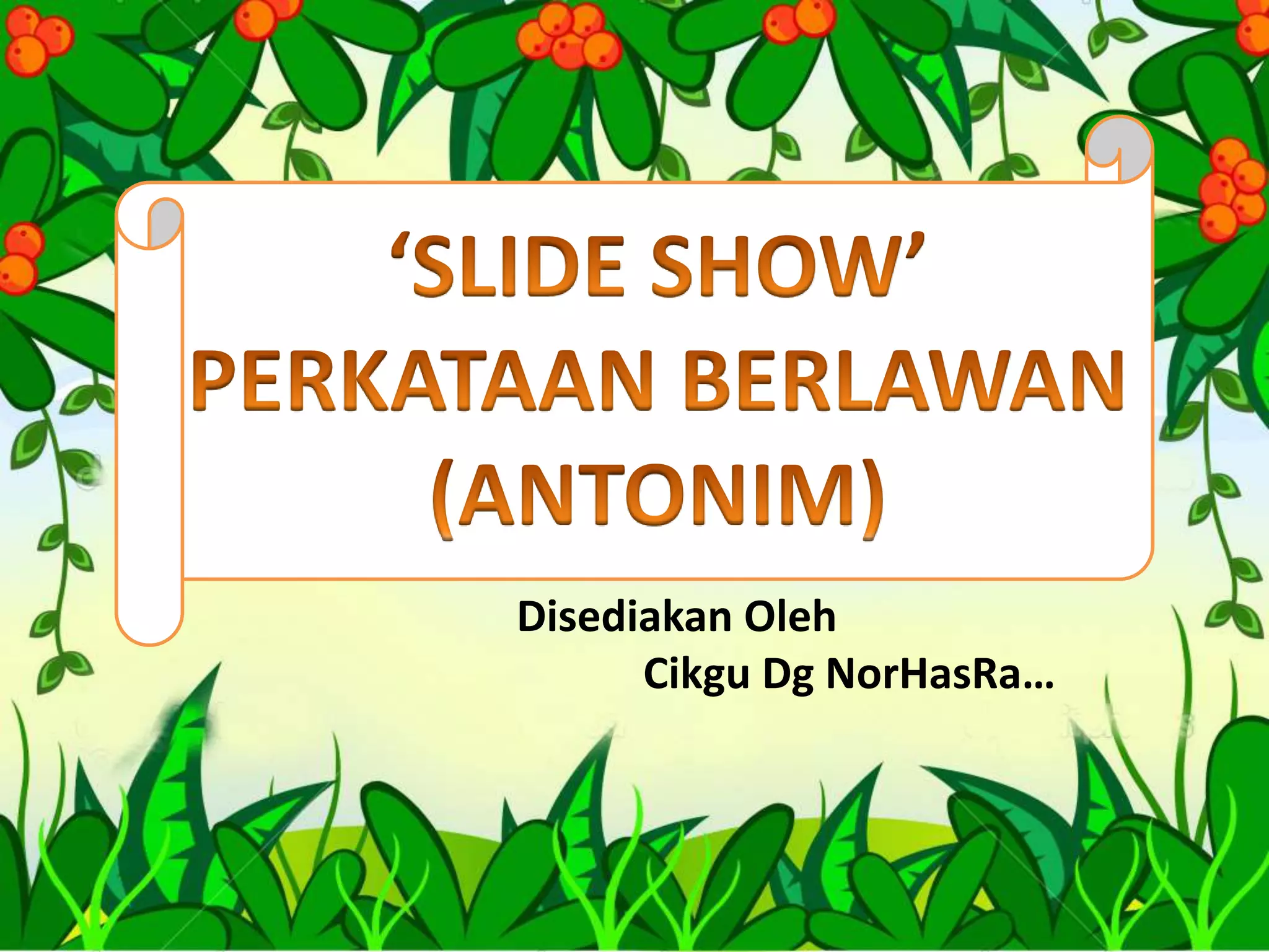 Perkataan Antonim | PPTX