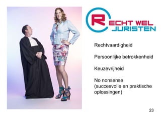 Recht Wel Juristen: kernwaarden | PPTX