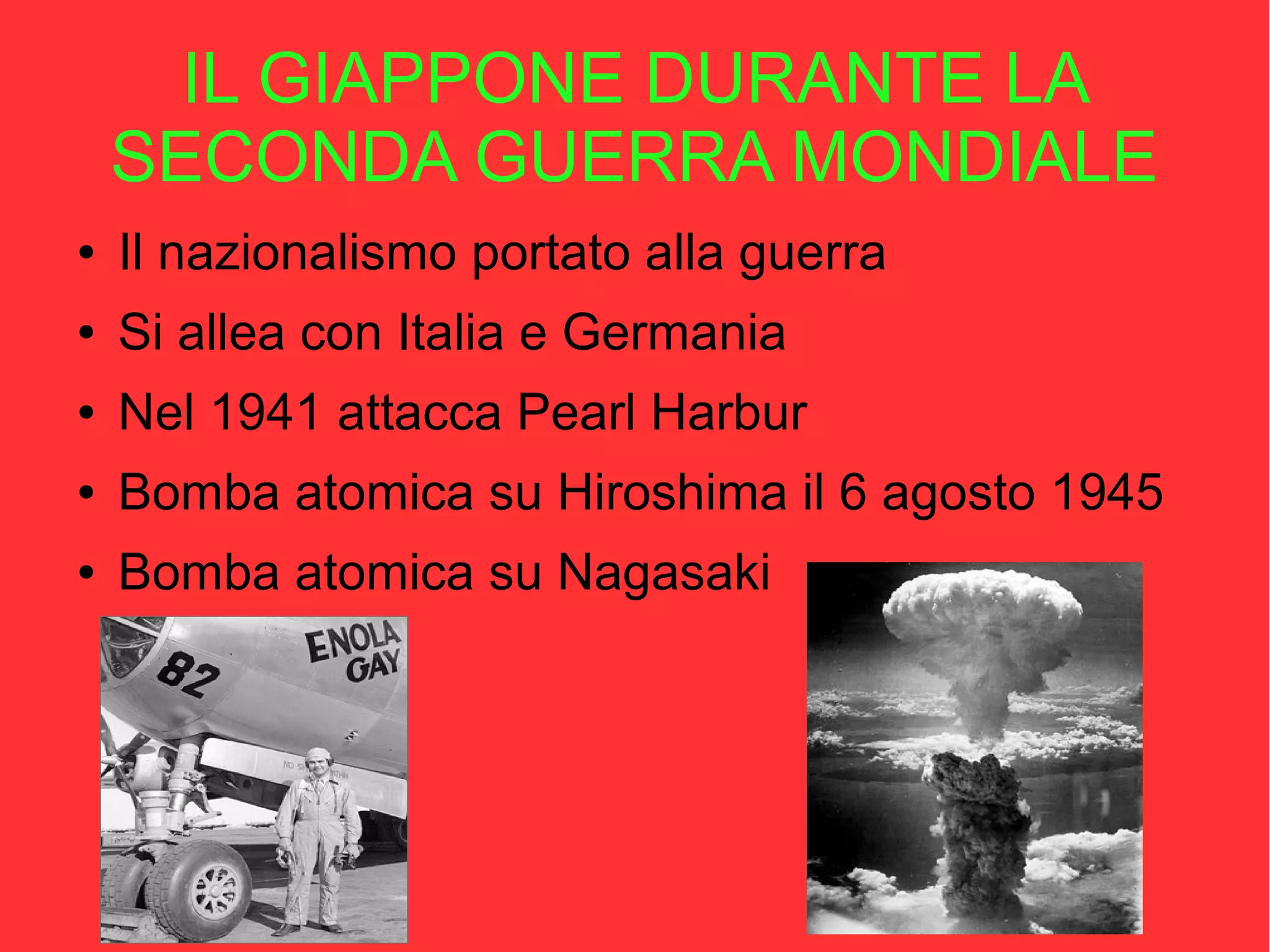 Power point bomba atomica by giorgia e sofia s | PPT