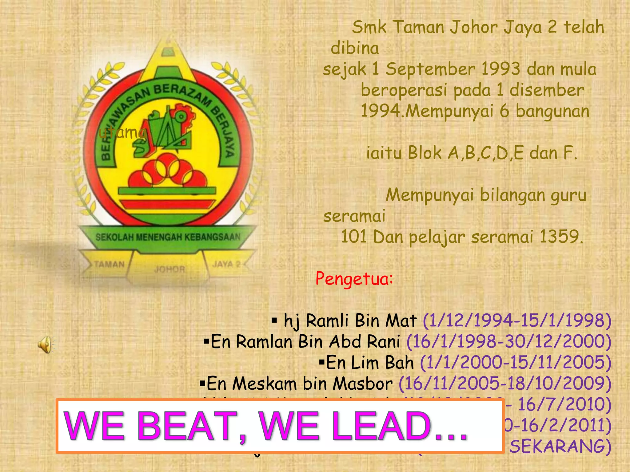 BILIK OPERASI PENTAKSIRAN JJ2 | PPTX