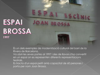 Obres de Joan Brossa | PPTX