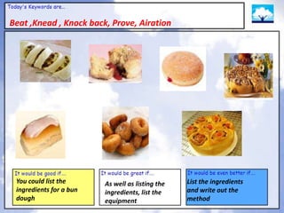 Power point bun dough y9 | PPTX