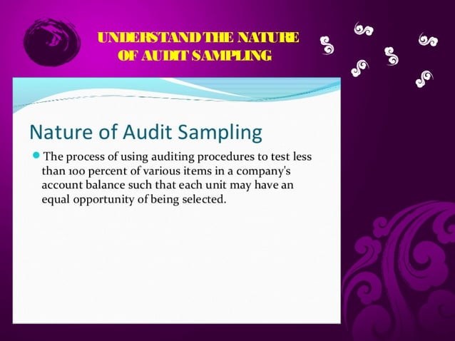 Cahpter 2 Audit Sampling | PPT
