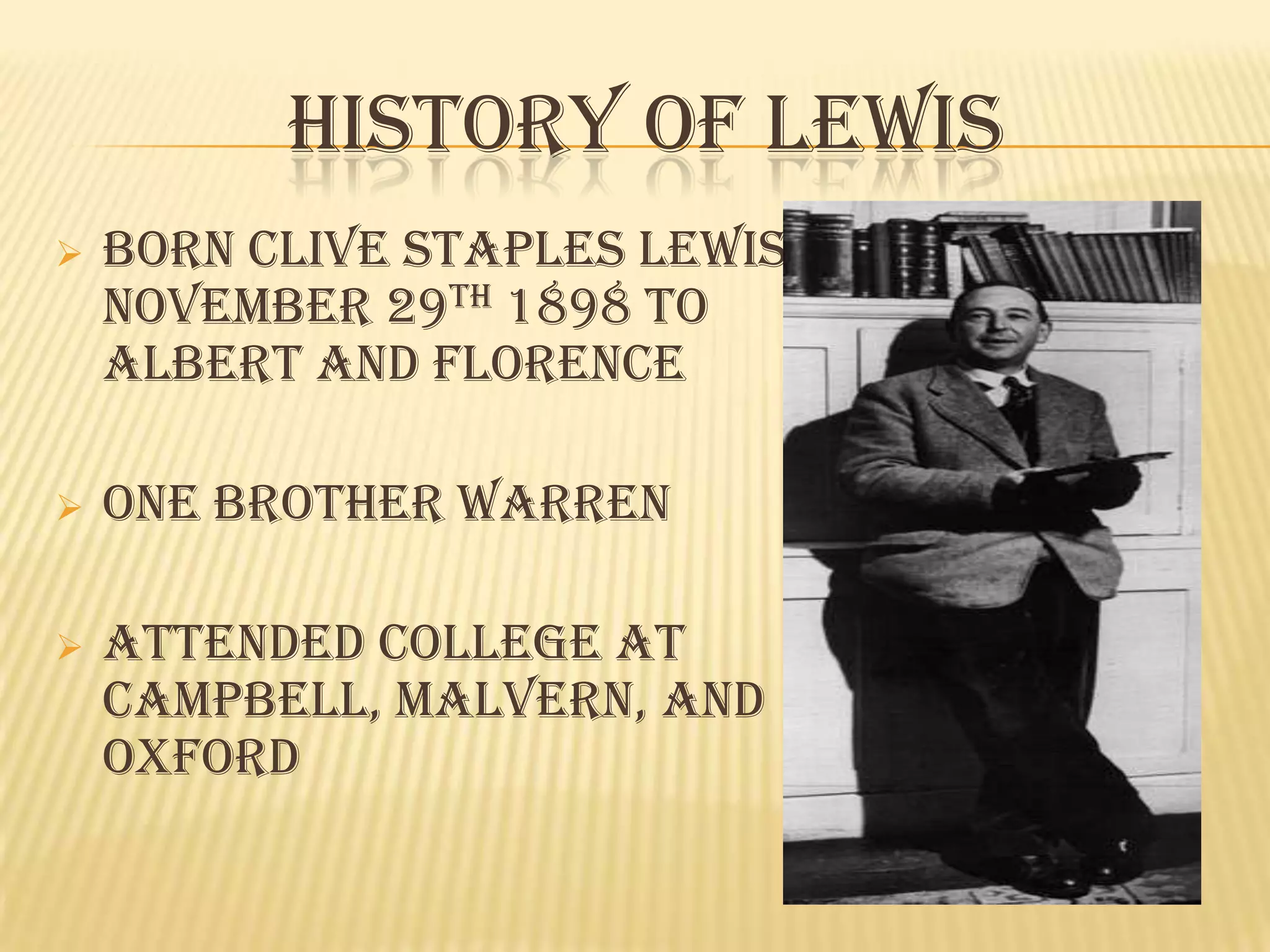 Powerpoint c.s.lewis | PPTX