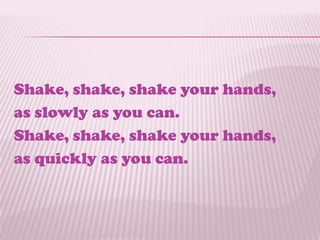 Powerpoint English's song | PPT