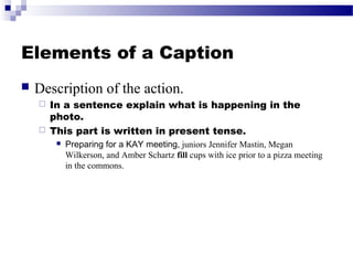 Teaching caption text | PPT