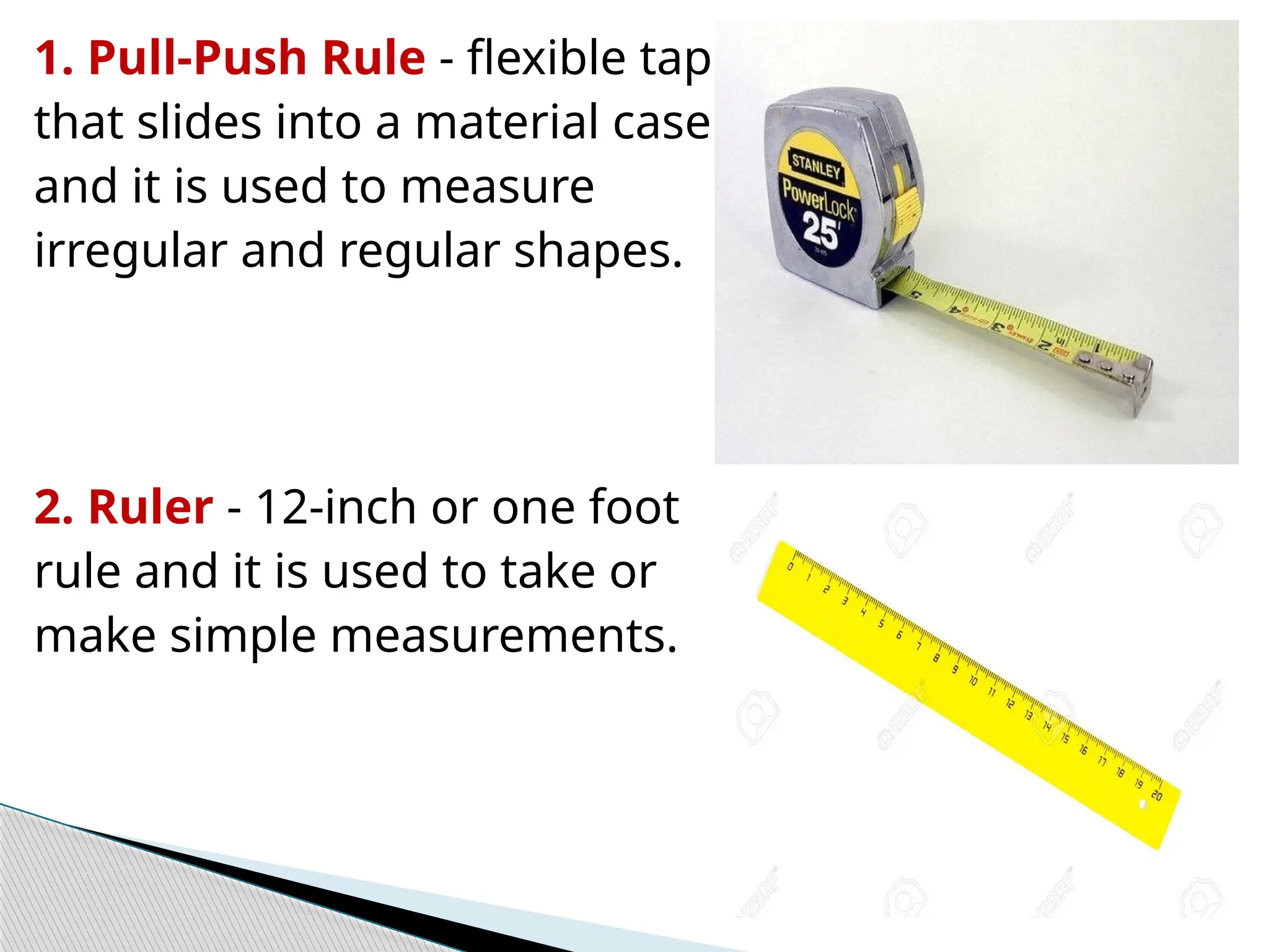 POWERPOINT Carpentry tools and equipements | PPTX