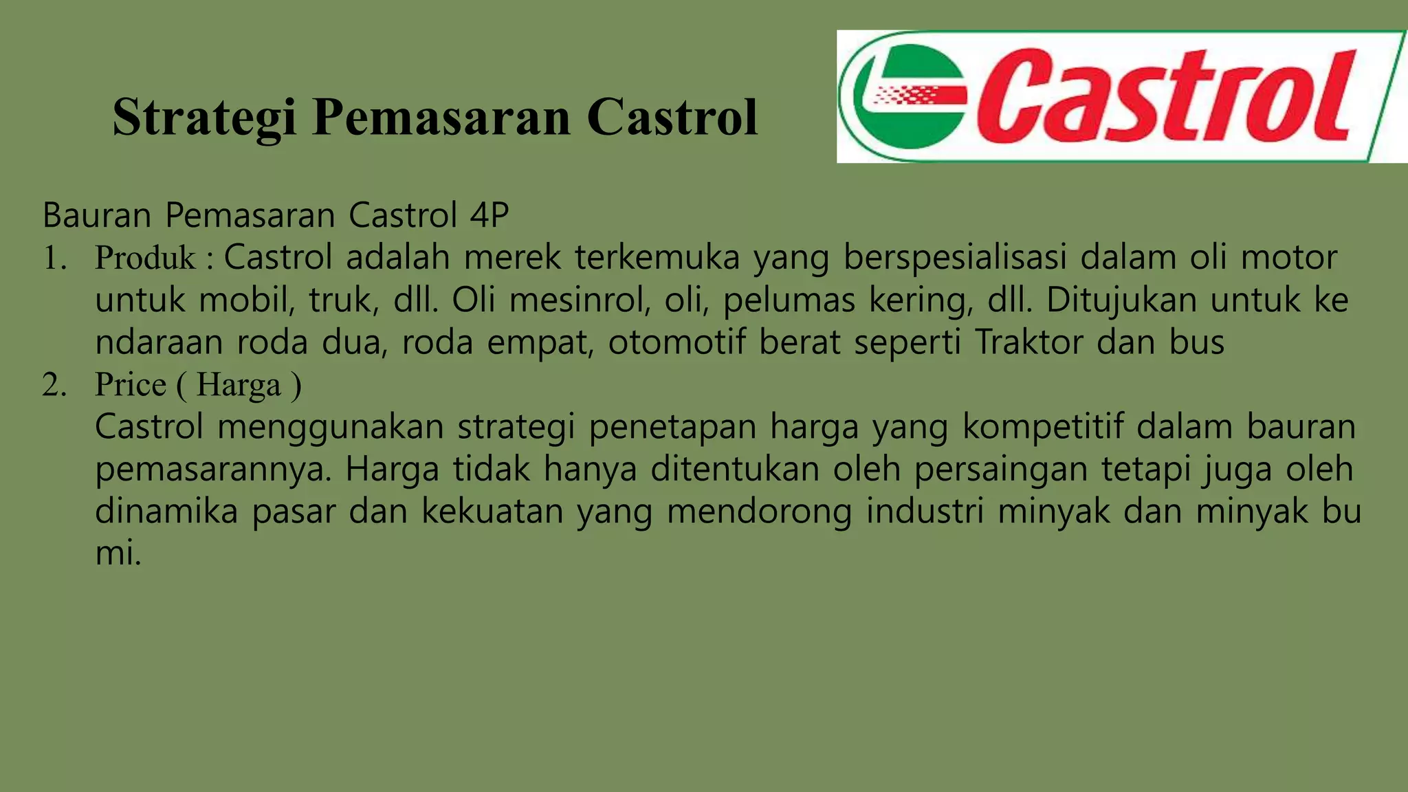 Power point castrol | PPTX