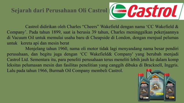 Power point castrol | PPTX