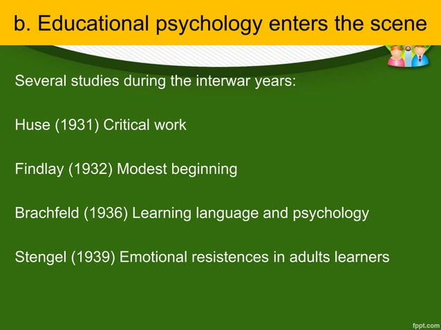 Development of a Psychological Perspective in Language Teaching: A ...