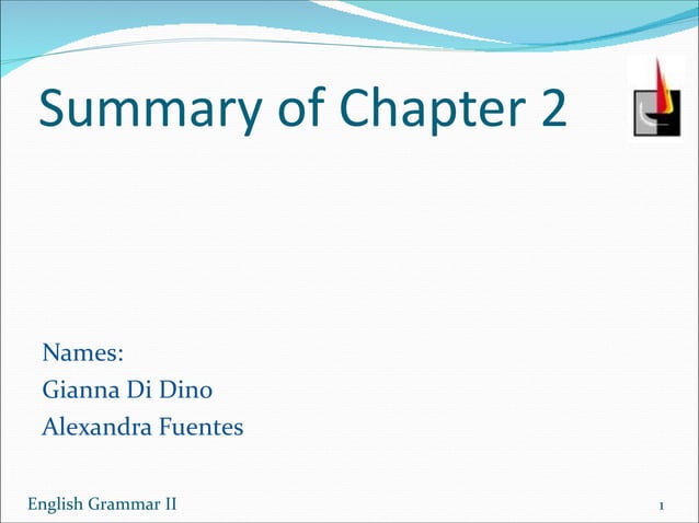 Powerpoint chapter 2 (di dino fuentes) | PPT