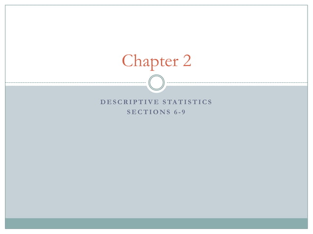 Power point chapter 2 sections 6 through 9 | PPTX | Science