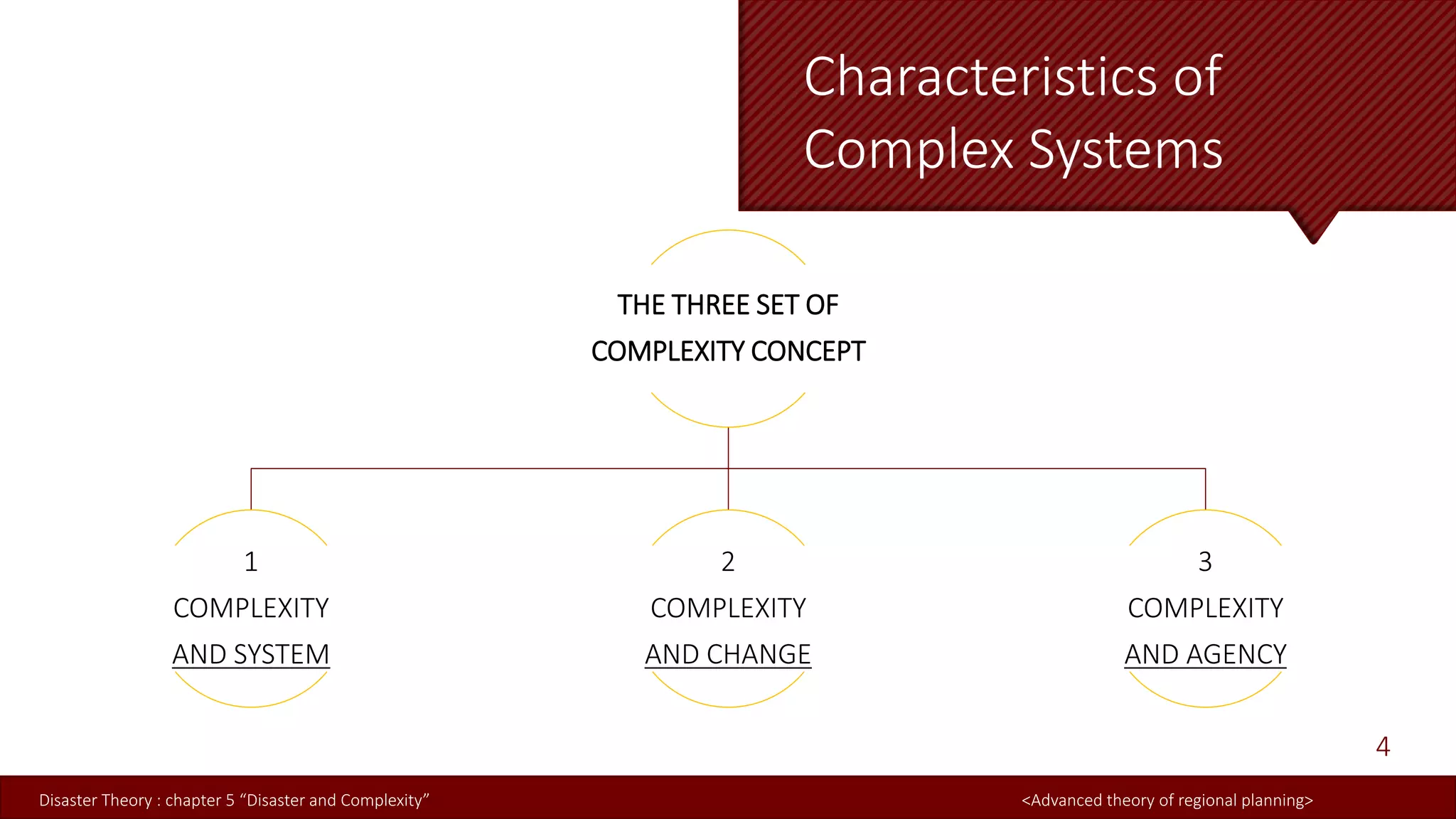 Disaster Theory : chapter 5 “Disaster and Complexity” by David Etkin | PPTX