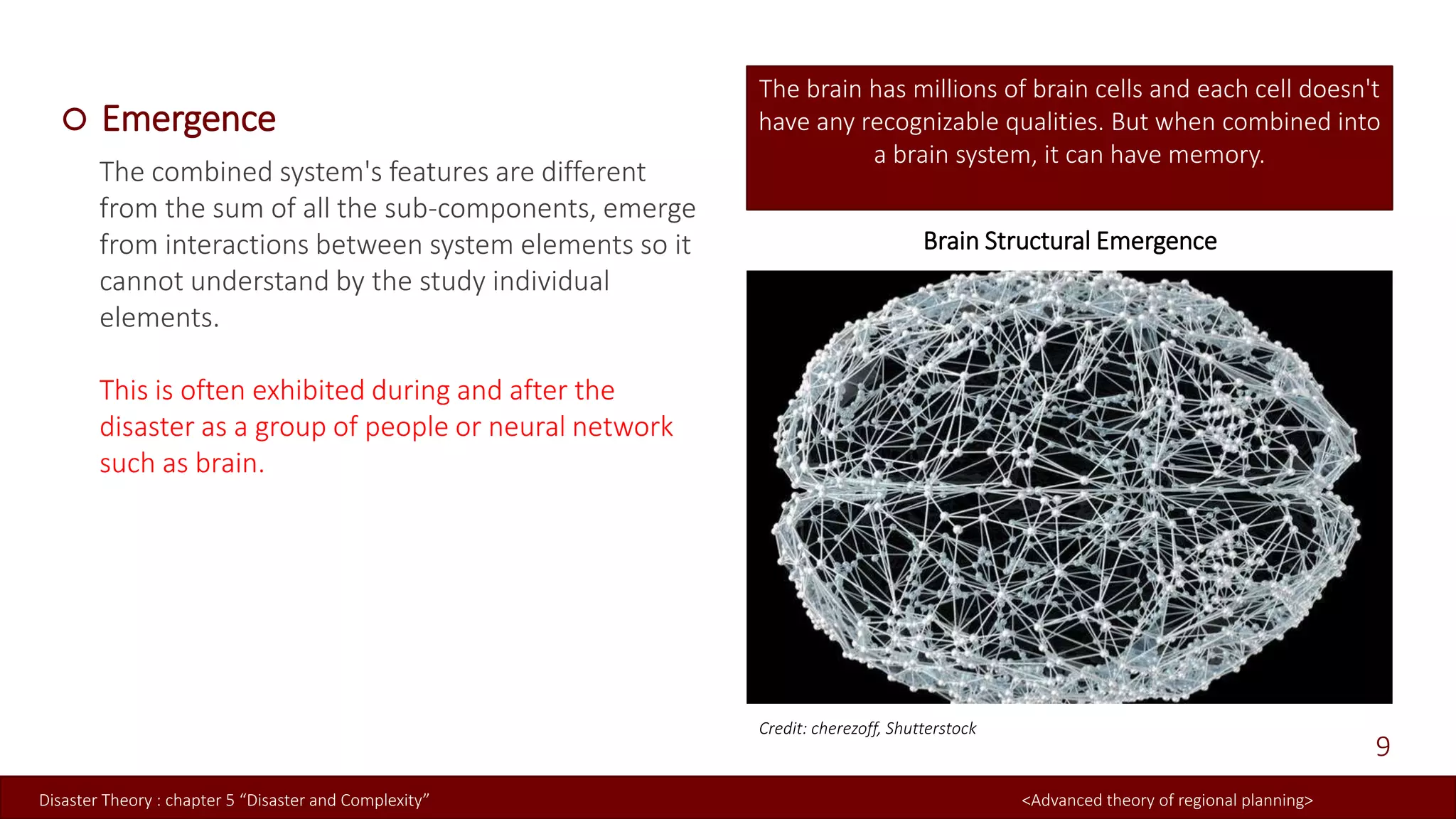 Disaster Theory : chapter 5 “Disaster and Complexity” by David Etkin | PPTX