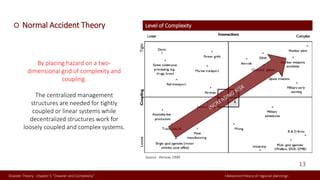 Disaster Theory : chapter 5 “Disaster and Complexity” by David Etkin | PPT