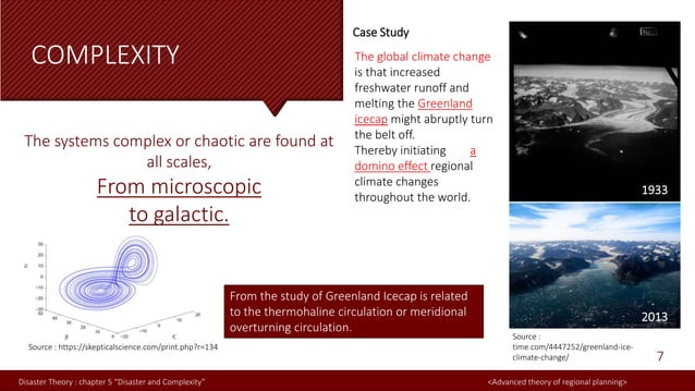 Disaster Theory : chapter 5 “Disaster and Complexity” by David Etkin | PPTX