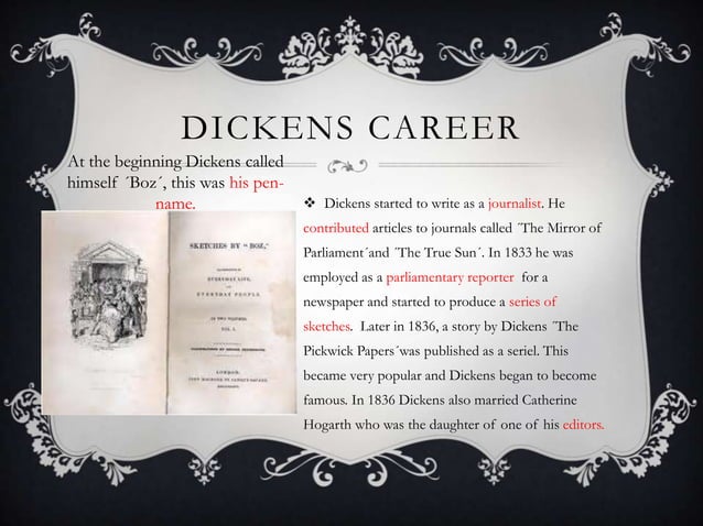 Power point charles dickens | PPTX