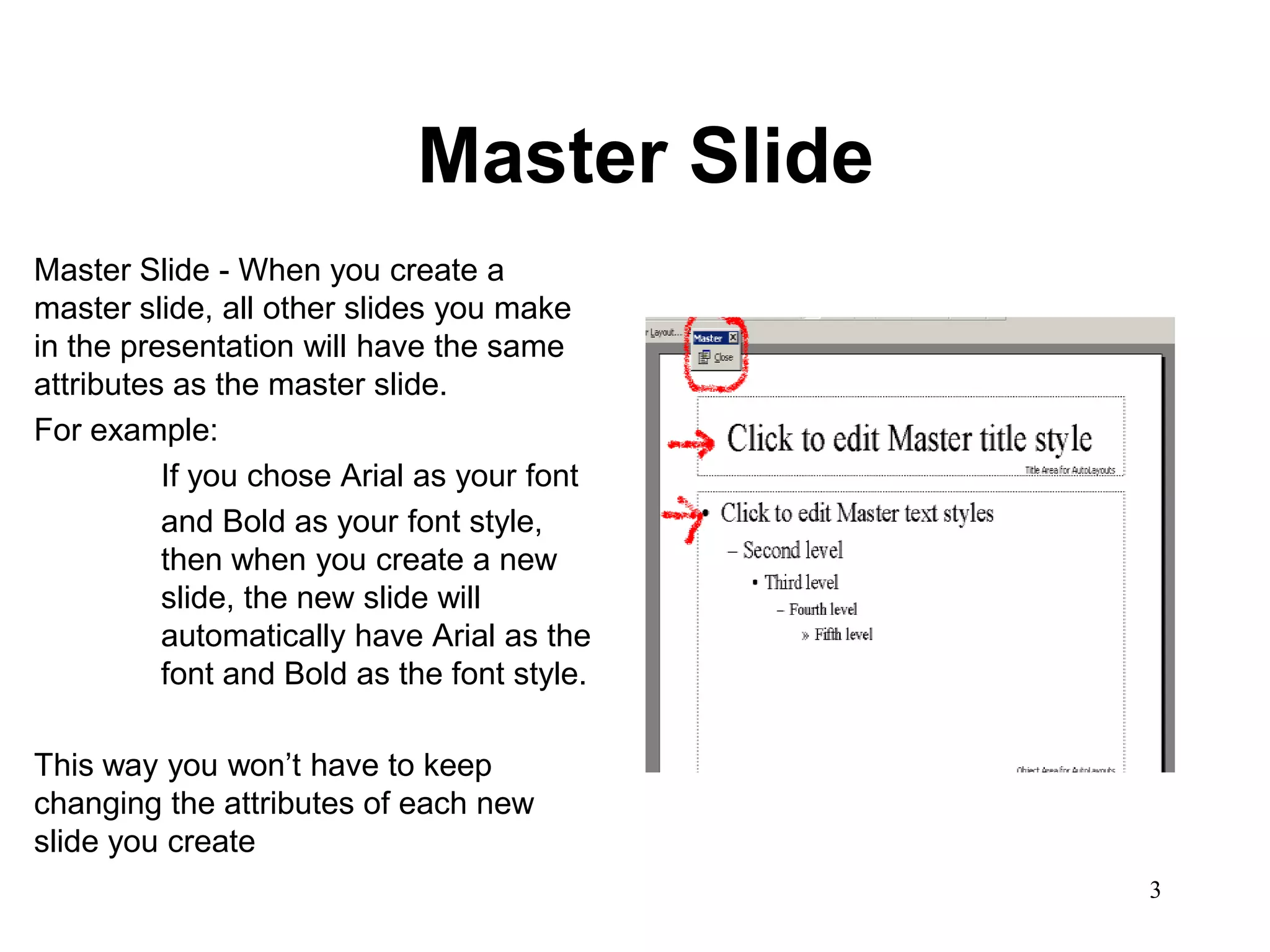 Powerpoint class 3 | PPT