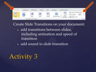 Powerpoint class activity | PPTX