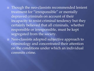 Power point classical & neo classical schools | PPTX